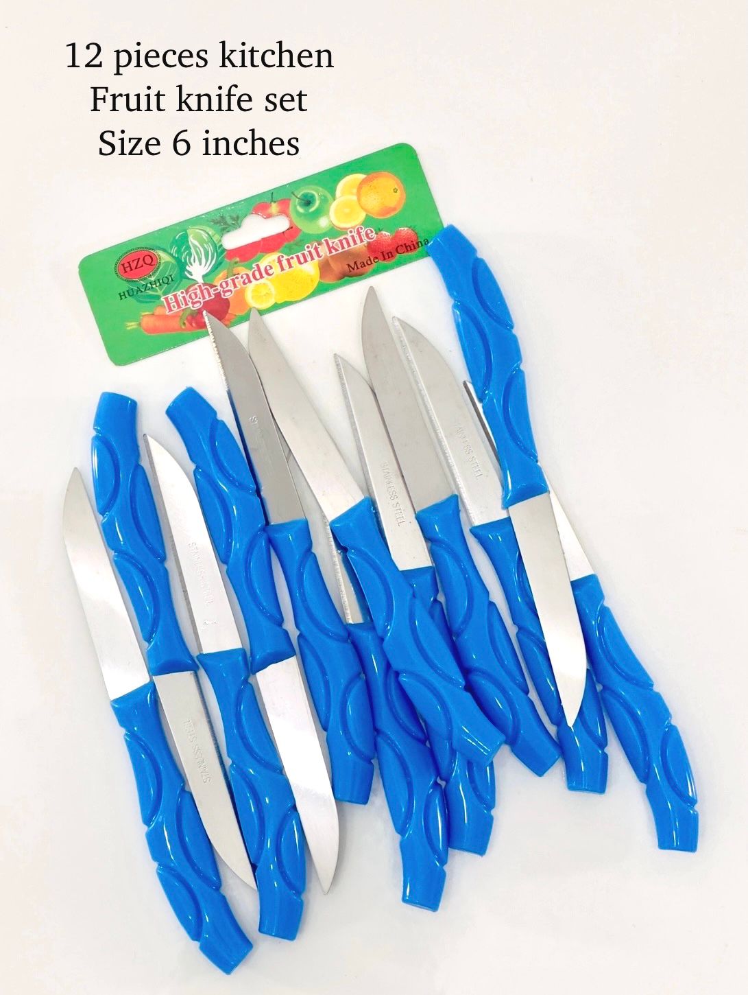 Kitchen Fruit Knife set 12 pcs | Daraz.lk