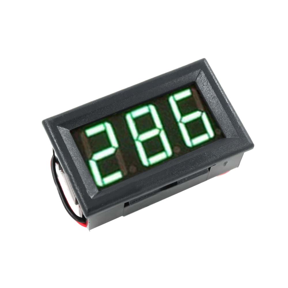 110V-220V-380V Digital Voltmeter AC 70V to 500V 0.56 inch LED Digital ...