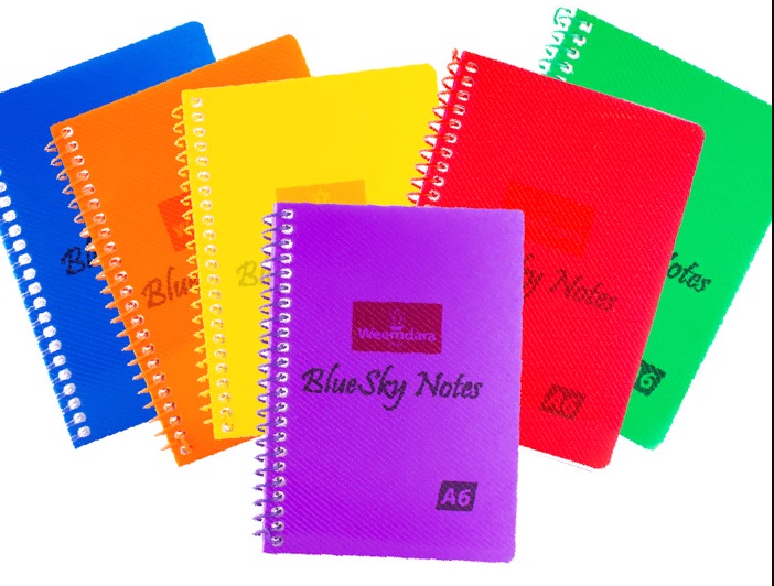 Weerodara Blue Sky Notes A6 Spiral - 140 Pages | Daraz.lk