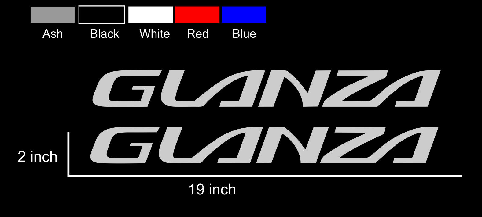 Toyota glanza 2X sticker | Daraz.lk