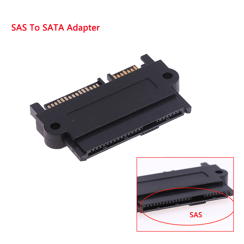1Pc SFF-8482 SAS To SATA 180 Degree Angle Adapter Converter Straight ...