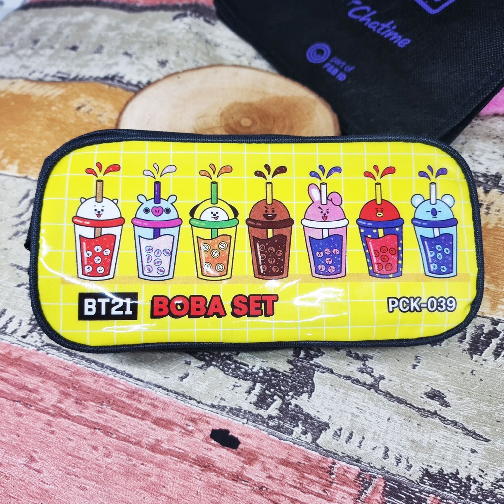 Bts BT21 PENCIL Box/BT21 PENCIL Box/PENCIL CASE Box/PENCIL CASE/PENCIL ...