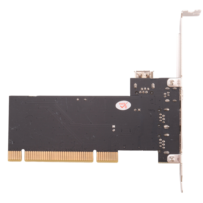 3 Port IEEE 1394 Firewire Card PCI Firewire Adapter IEEE 1394 PCI Controller Card for Desktop PC ...