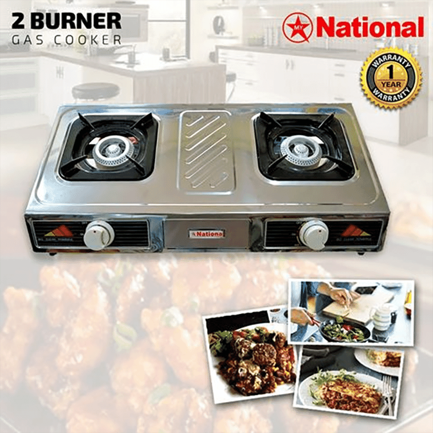 My National 2 Burner Gas Cooker | Daraz.lk