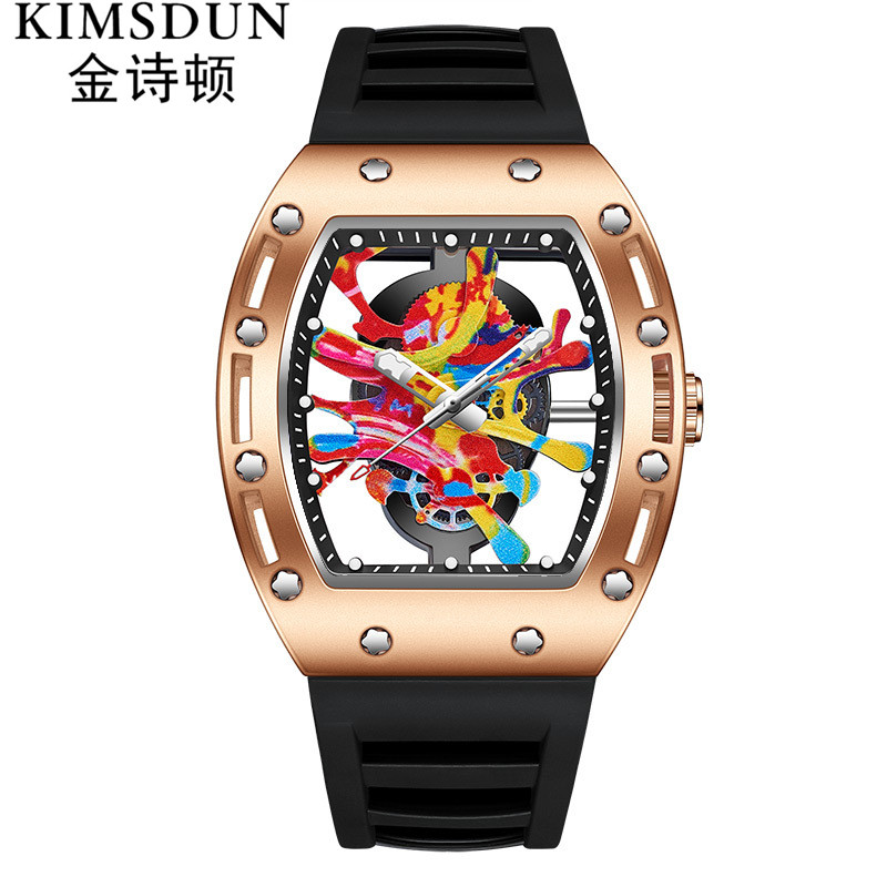 KIMSDUN Brand New Fashion Business Sports Waterproof Quartz Men's Watch ...