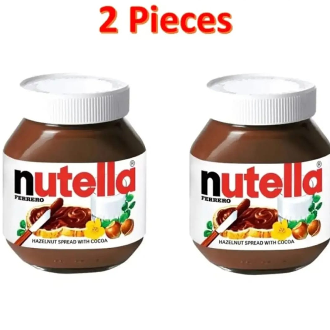 Nutella ( Quality & Delicious ) Hazelnut Chocolate Spread- (400g + 400g ...
