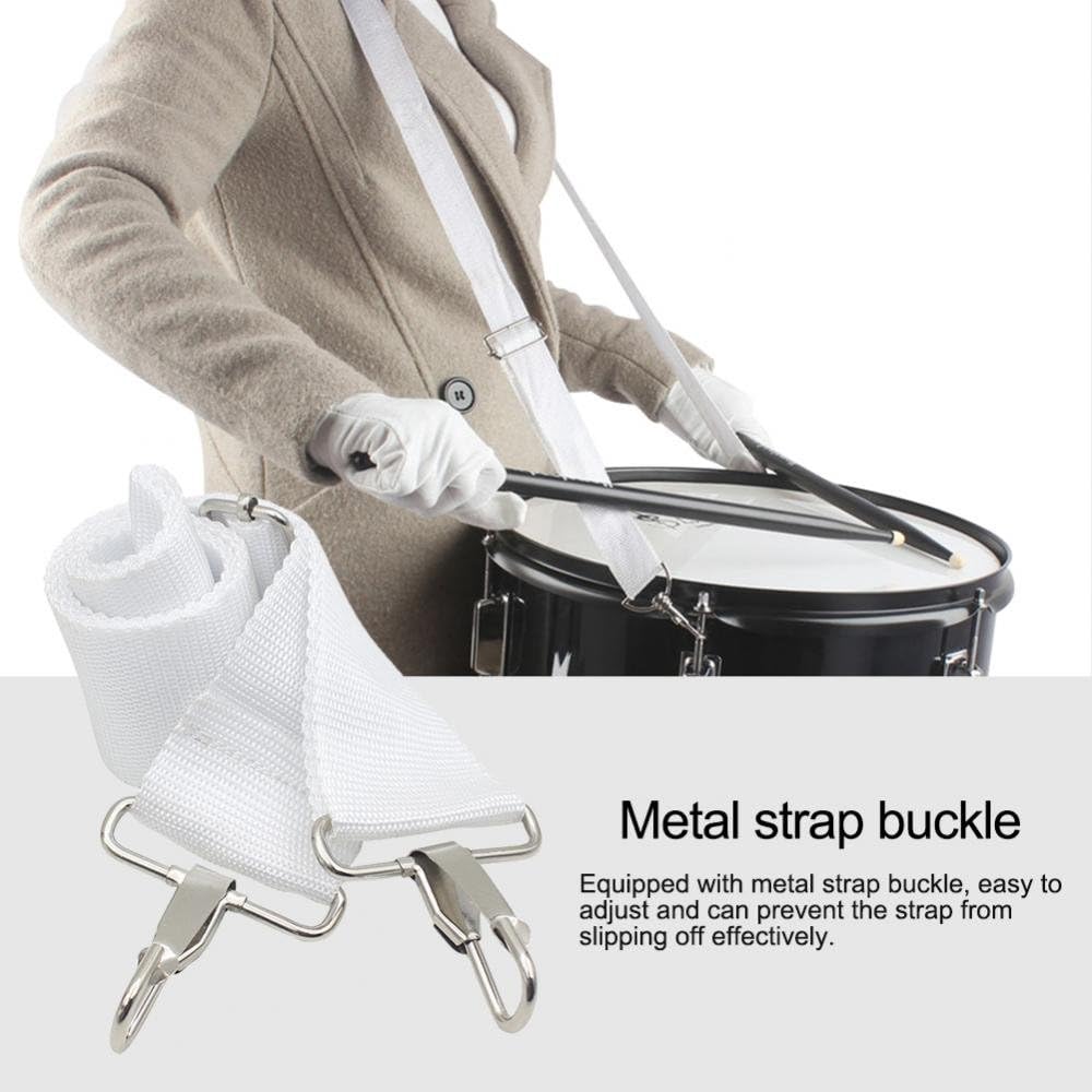 Marching Band Snare Side Drum Belt Strap with Metal Clips Percussion ...