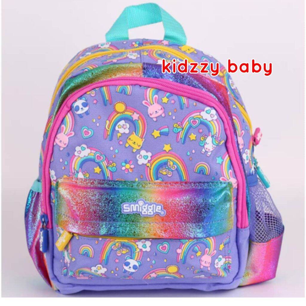 Smiggle authentic junior bag / bag smiggle saiz junior sesuai untuk 3-5 ...