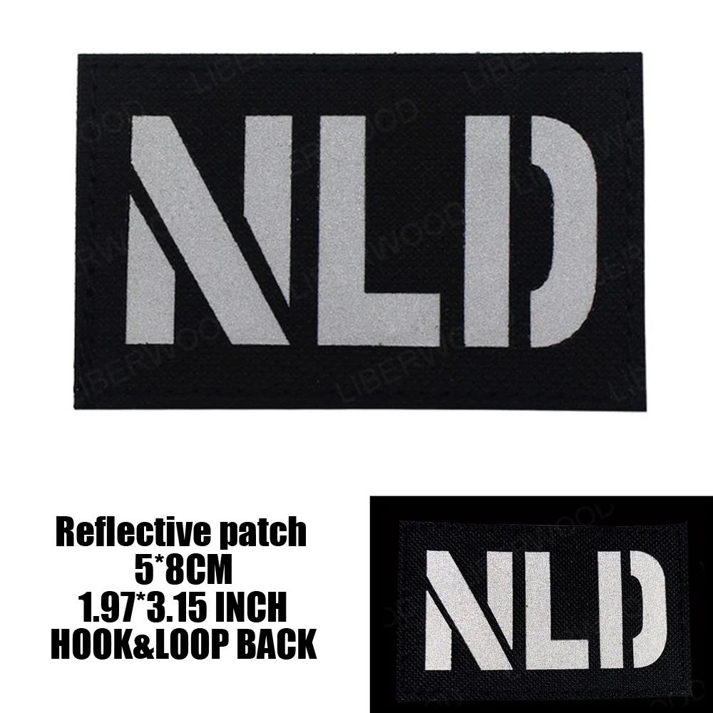 NLD Netherlands Flag Infrared Reflective IR Patch Badge Holland DSI ...