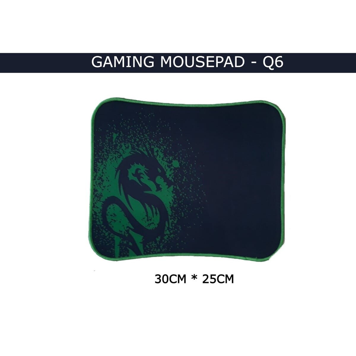 Mouse pad Gaming Q6 rubber and smooth fabric | Daraz.lk