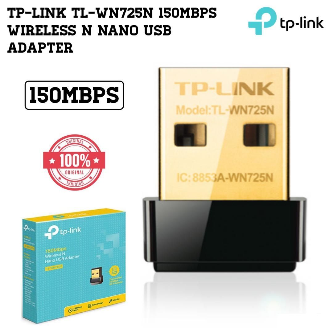 TP-Link TL-WN725N 150Mbps Wireless N Nano USB WiFi Adapter | Daraz.lk