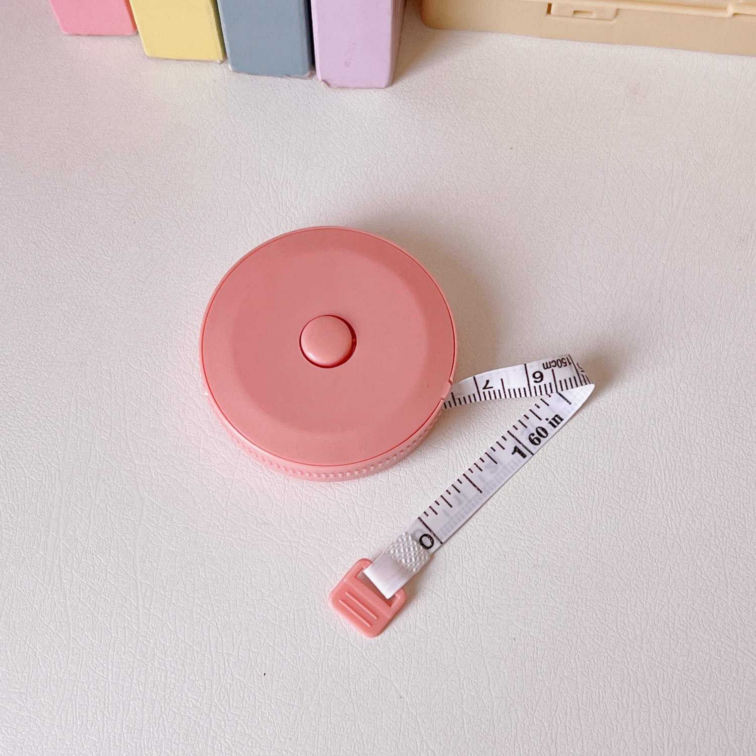 【MINISO】 1 Pc 1.5M Portable Retractable Ruler Mini Tape Measure Sewing ...