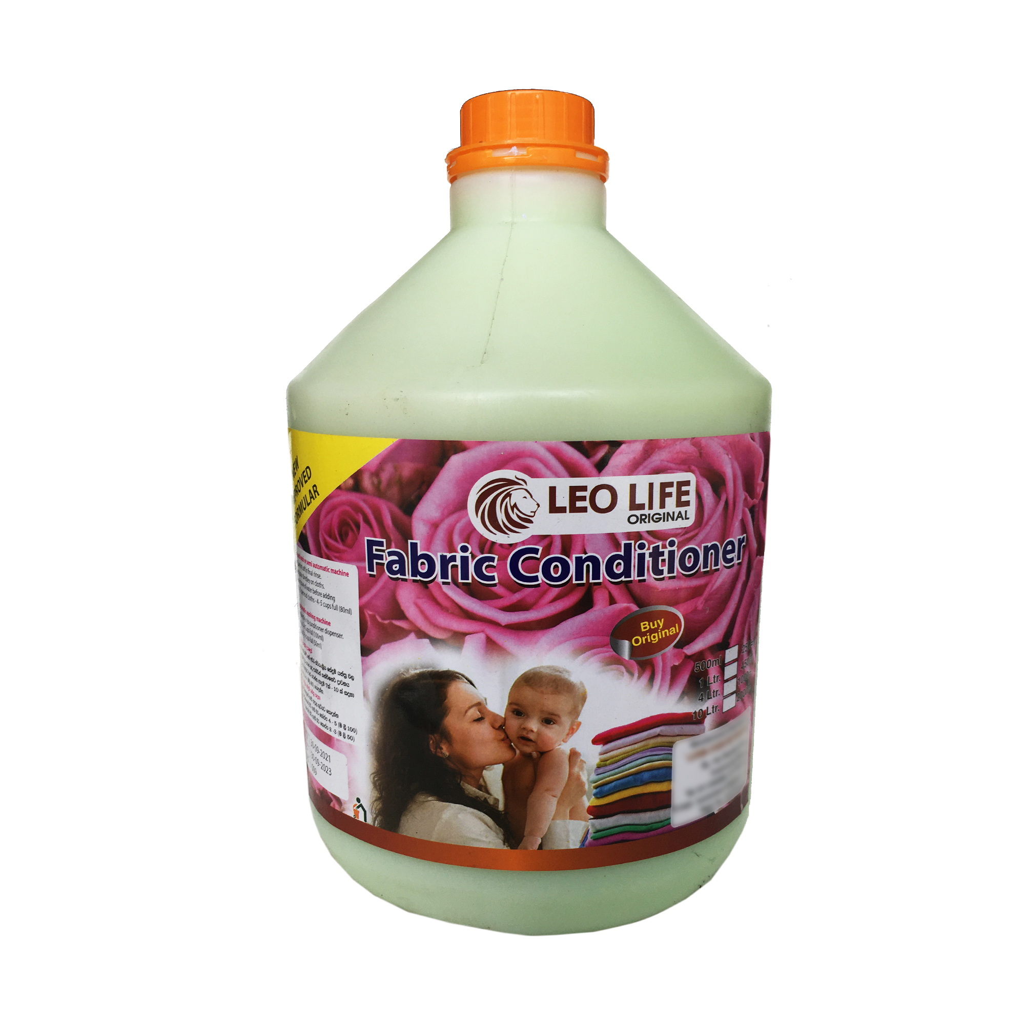4L Leo Life Fabric Conditioner | Kiss Of Flavor With Fresh | Daraz.lk