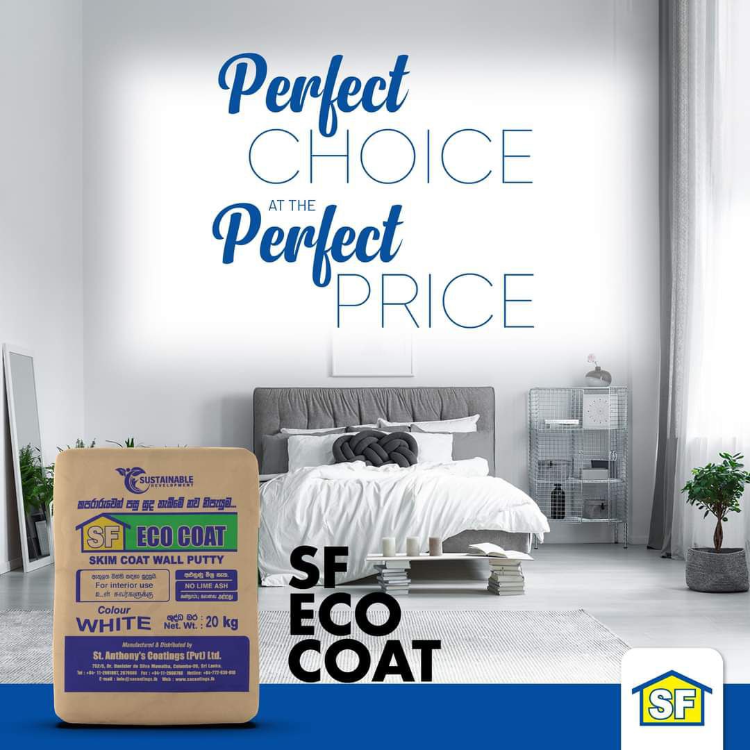SF - ECO Coat Skim Coat Wall Putty | Daraz.lk