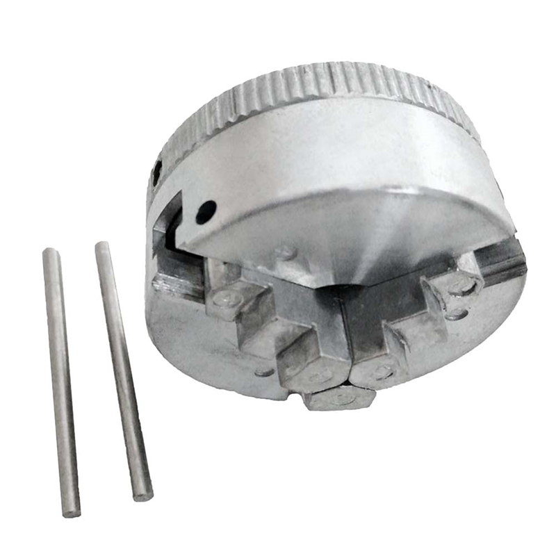 Z011 Mini Drill Chuck Self-Centering Metal 3-Jaw Lathe Chuck Clamp ...