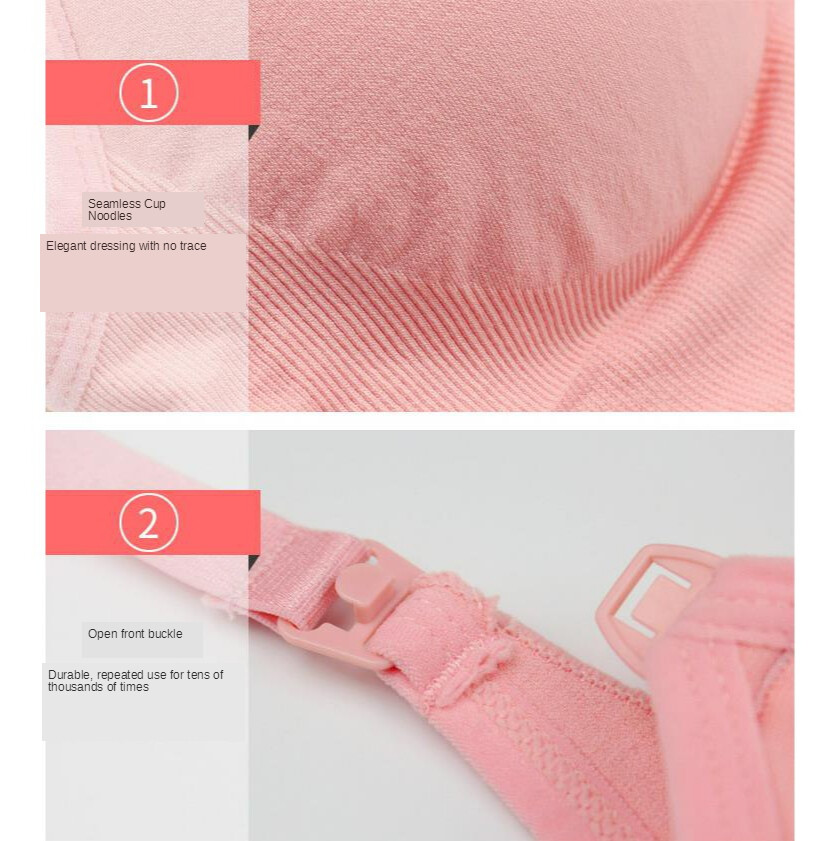 Nursing Bra Front Buckle Maternity Underwear Breastfeeding Bra 937 ...