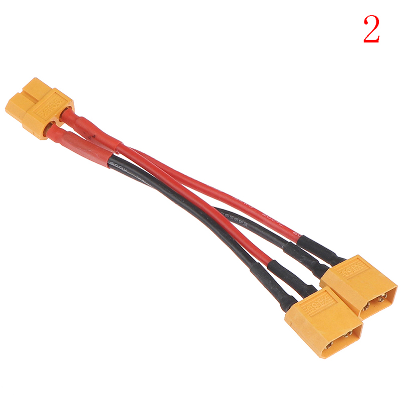 XT60 parallel deans T plug series harness connector cable Y splitter wire | Daraz.lk