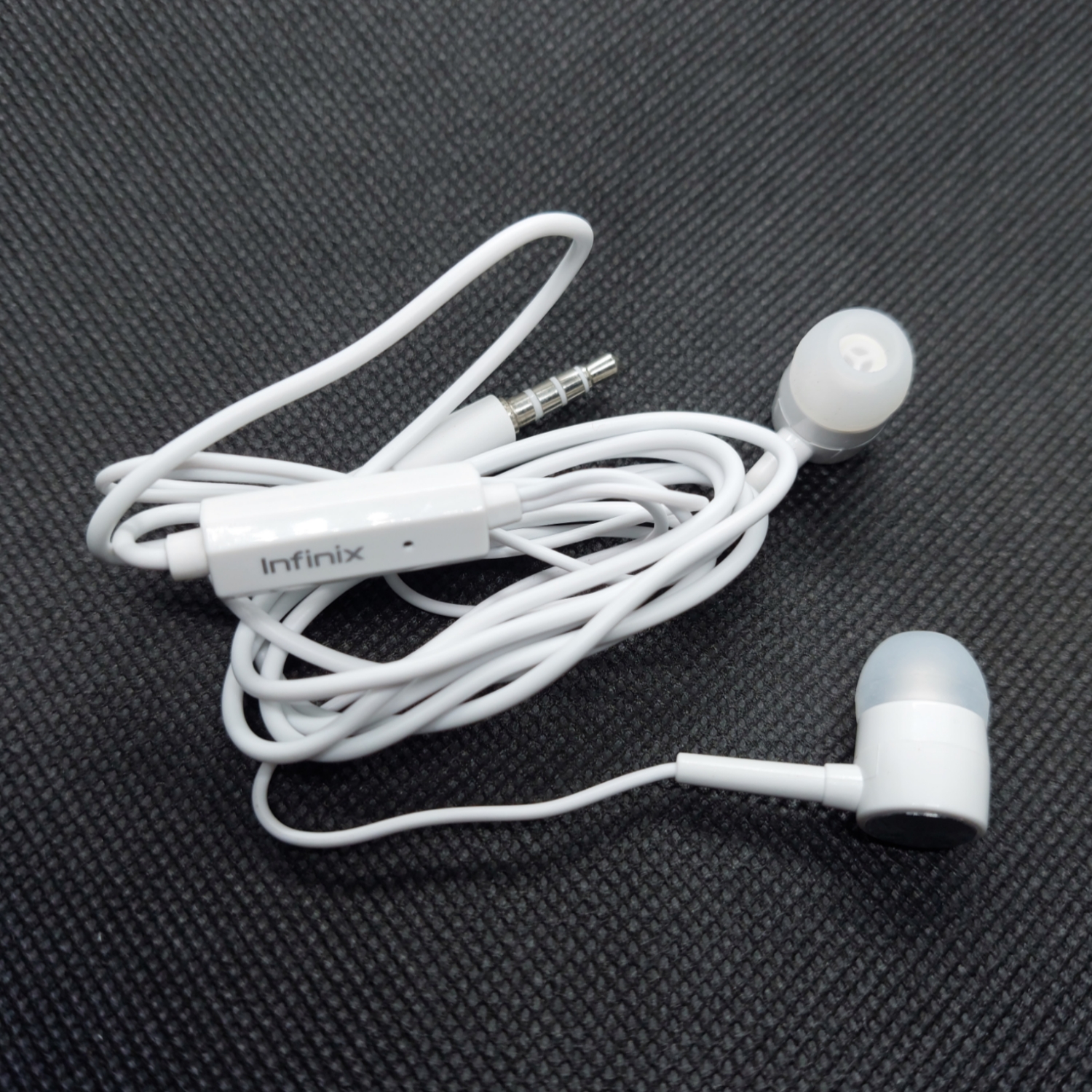Infinix Earphone 3.5mm Wired Handsfree With Mic For All Mobile Phone ...