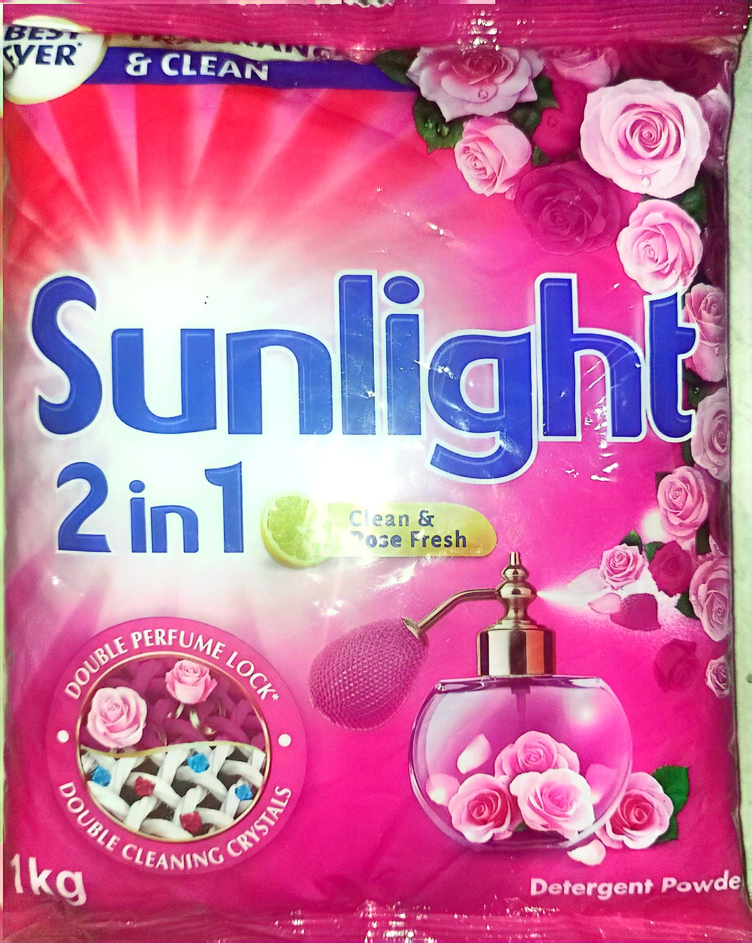 Sunlight Lemon & Rose Detergent Powder 1Kg | Daraz.lk