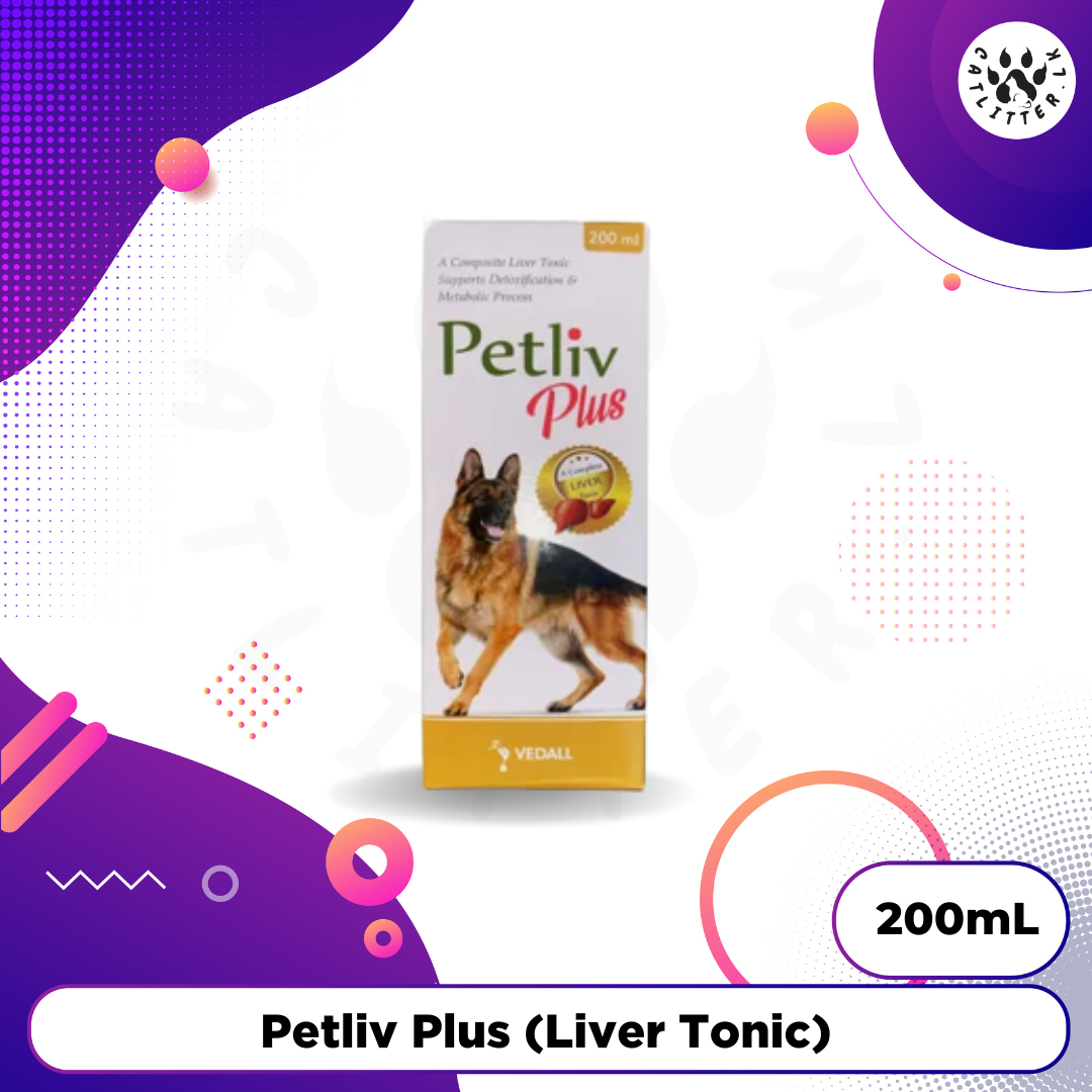 Petliv Plus Syrup Liver Tonic For Cats & Dogs (150ml ) | Daraz.lk