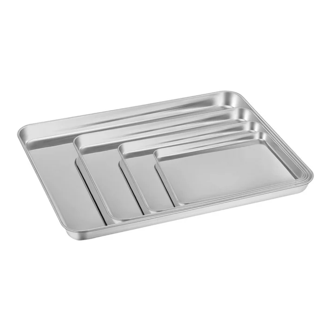 Baking Tray Stainless Steel | Daraz.lk