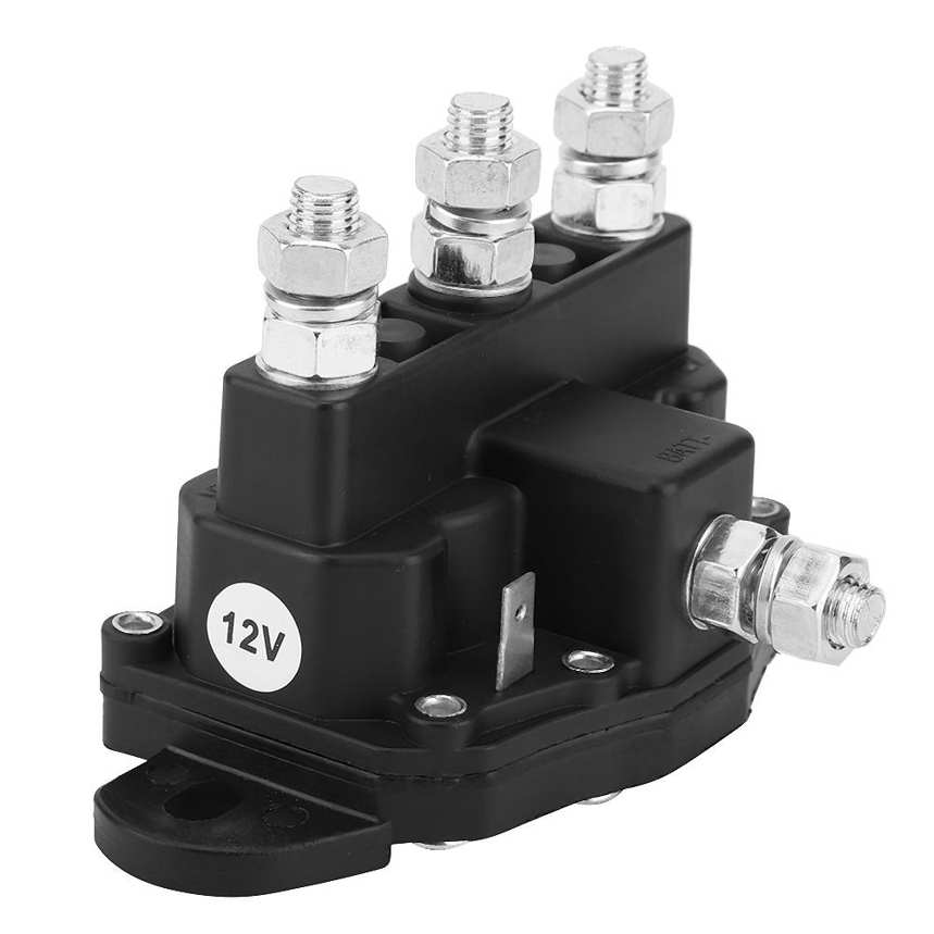 Reversing Solenoid Contactor 6 Terminal 12V Winch Motor Switch Relay ...