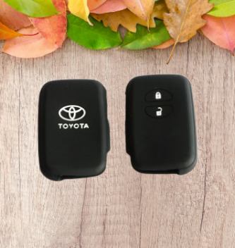 Toyota Aqua/ Prius /Vitz Silicon Key Cover - Black | Daraz.lk