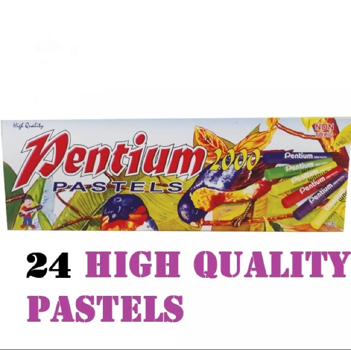 Pentium Pastel 24 Colours Box For School/Preschool kids | Daraz.lk