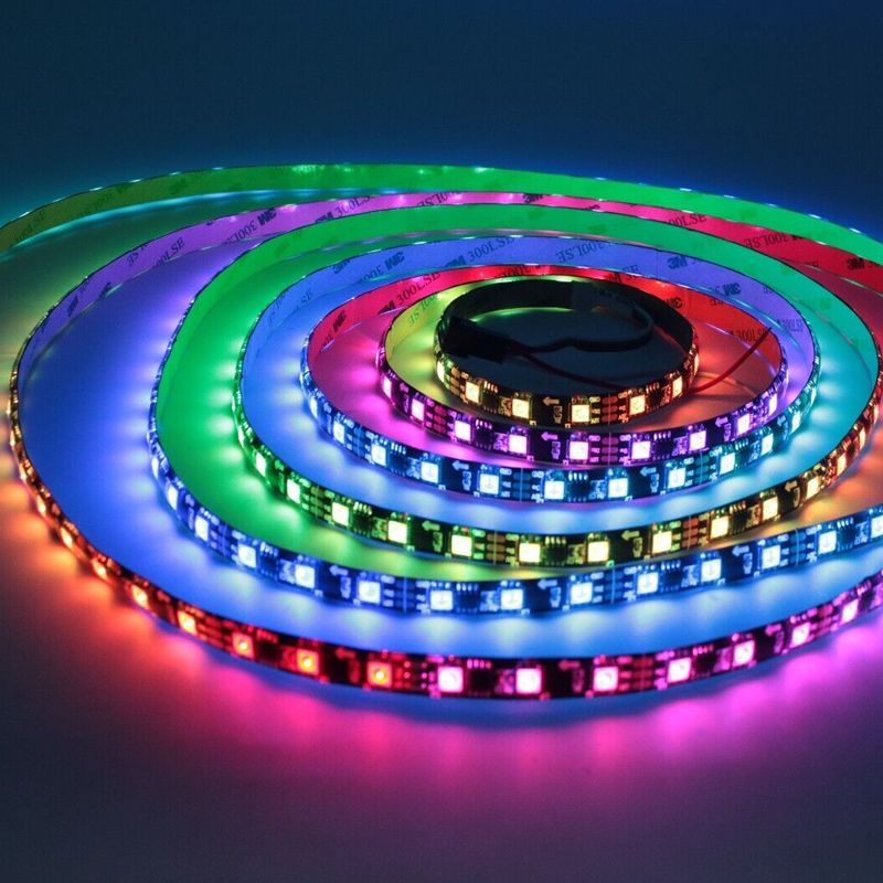 Automatic 24V Magic LED Light Strip 5M RGB LED Tape Lights RGB Rope ...