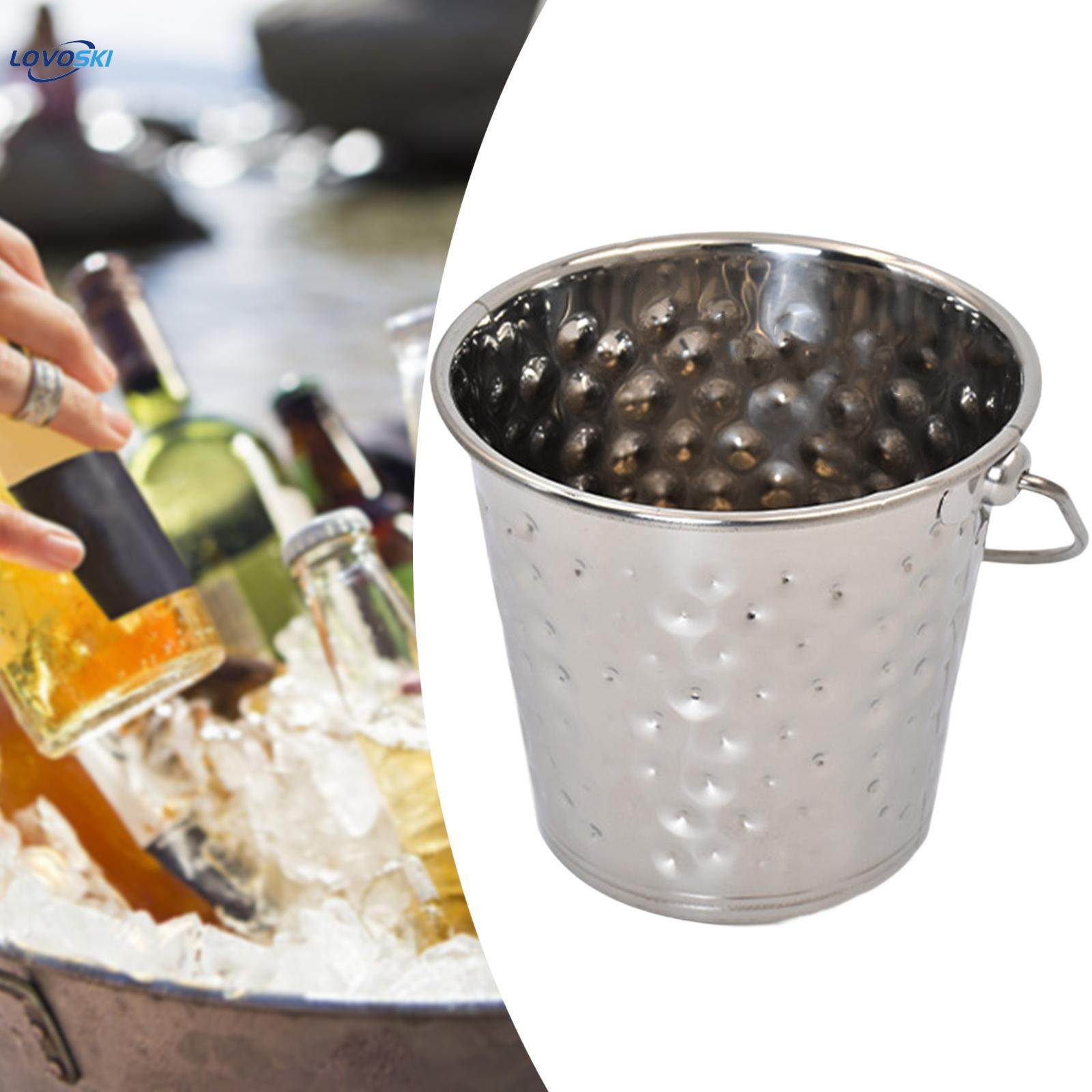 Ice Bucket for Parties Beverage Bucket for Bar Drinks Weddings 2.0L ...