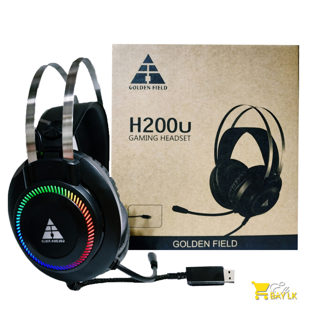 Golden Field H200/H200U RGB Light Gaming Headset | Daraz.lk