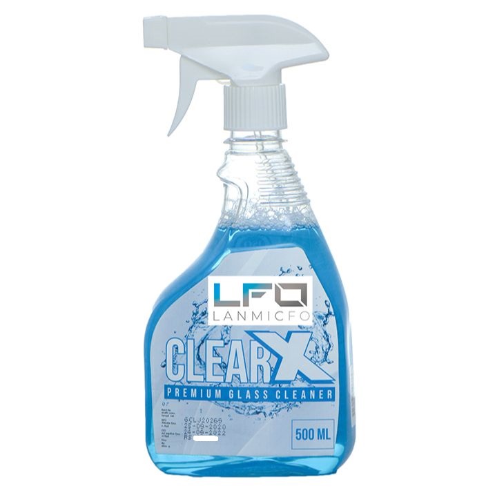 LFO ClearX Rocket Glass Cleaner Foam Spray Wipe Window Mirror Cleaning ...