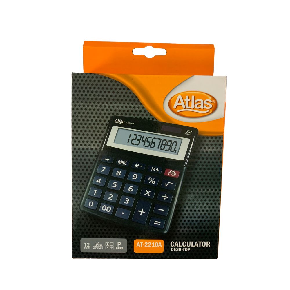 Atlas 12 Digits Desk-Top Calculator | Daraz.lk