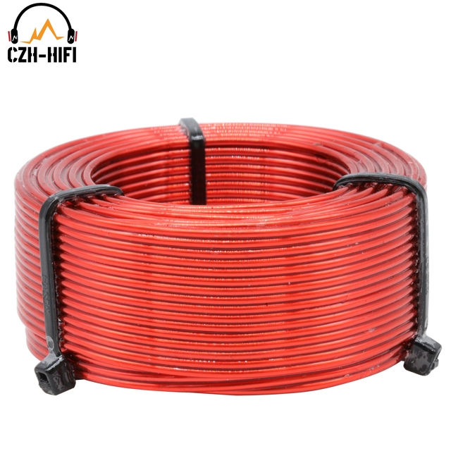 1roll Audio Speaker Crossover Inductor Coil Oxygen-Free Copper ...