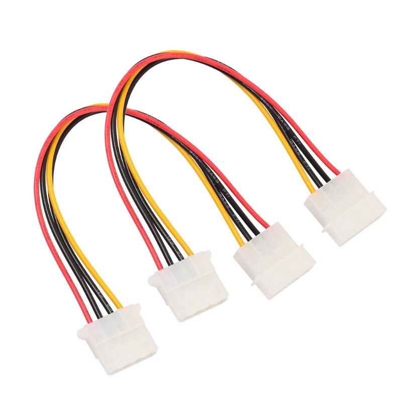 【Miga Plaza】4-Pin IDE to 4-Pin IDE Molex 4Pin Male to Female Floppy 4 ...