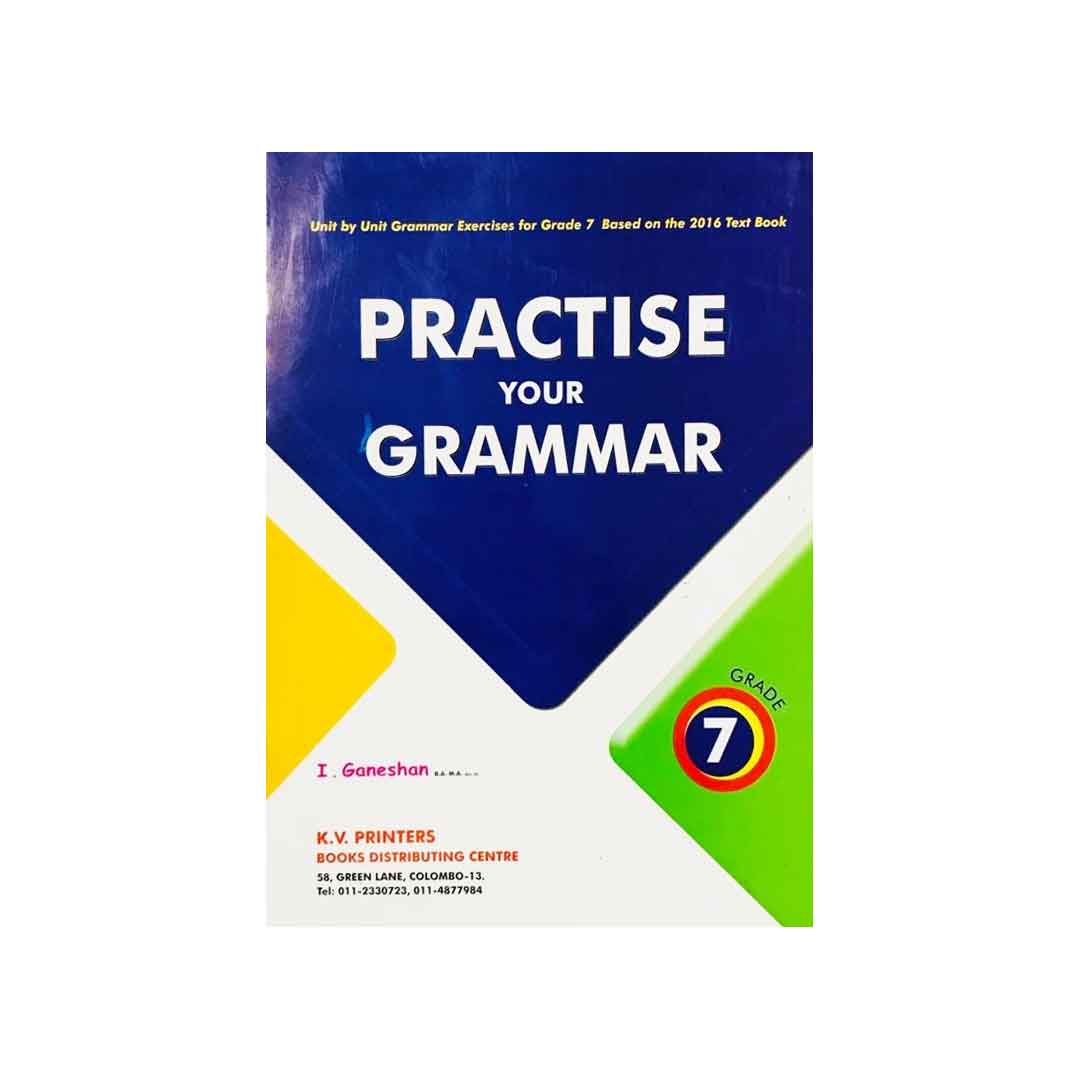 Practise Your Grammar Grade 7 Book | Daraz.lk