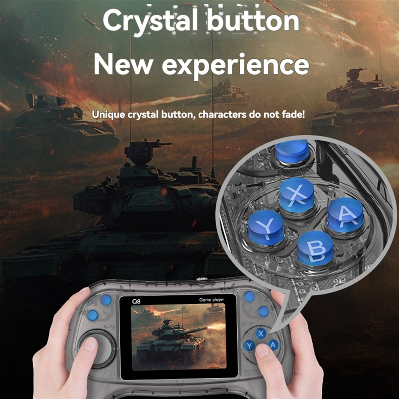 Q8 Handheld Game Console 3.0 Inch Screen 800-In-1 Classic Games 2 ...