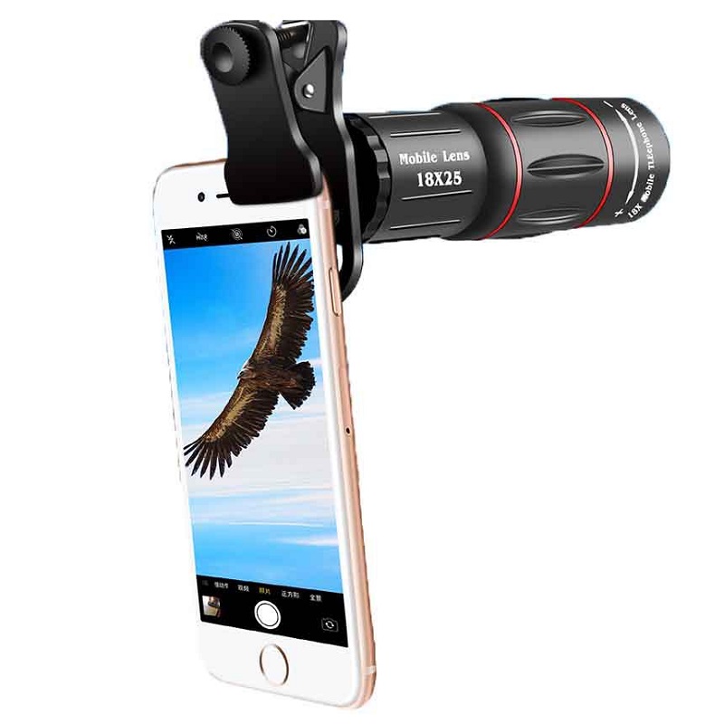 APEXEL New 18x mobile phone telephoto lens, high-resolution camera ...