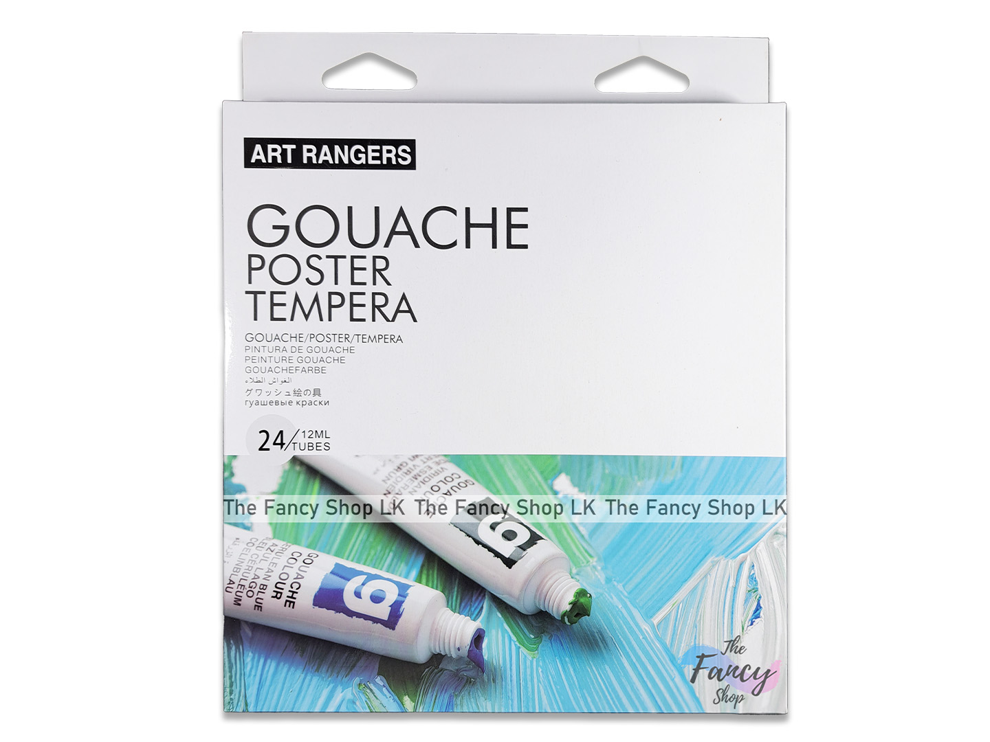 Art Ranger Gouache Colour Paint Tube Set 24 Color 12ml | Daraz.lk