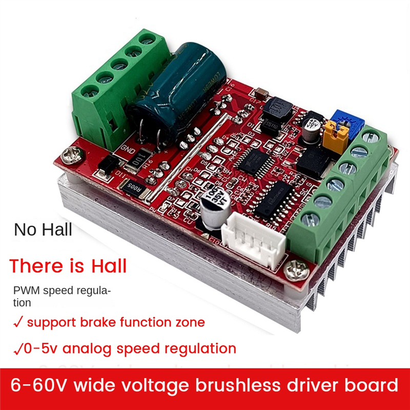 6-60V BLDC Three Phase DC Brushless Motor Controller(With Hall) | Daraz.lk