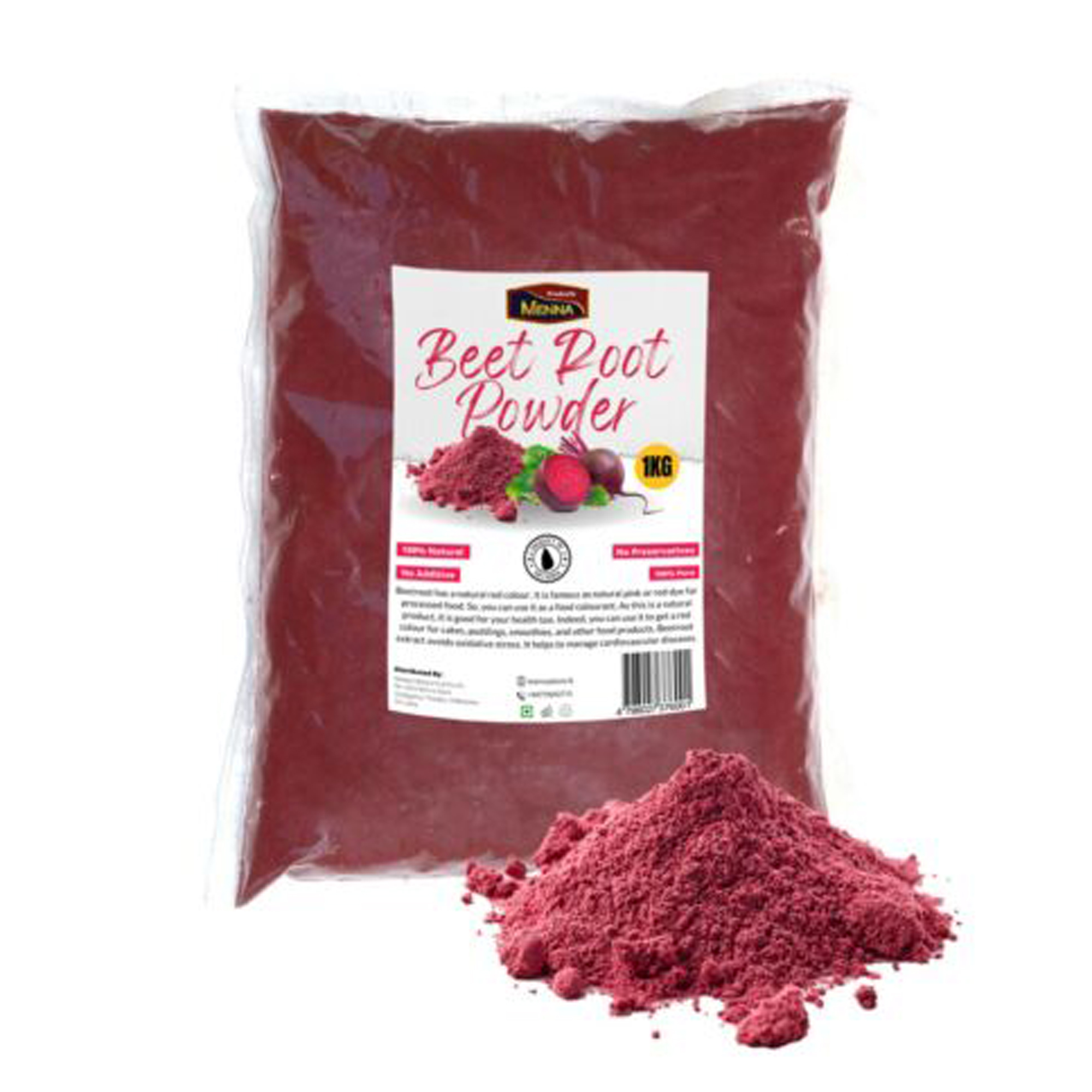 Beetroot Powder for Skin & Hair – 100g to 1kg | Daraz.lk