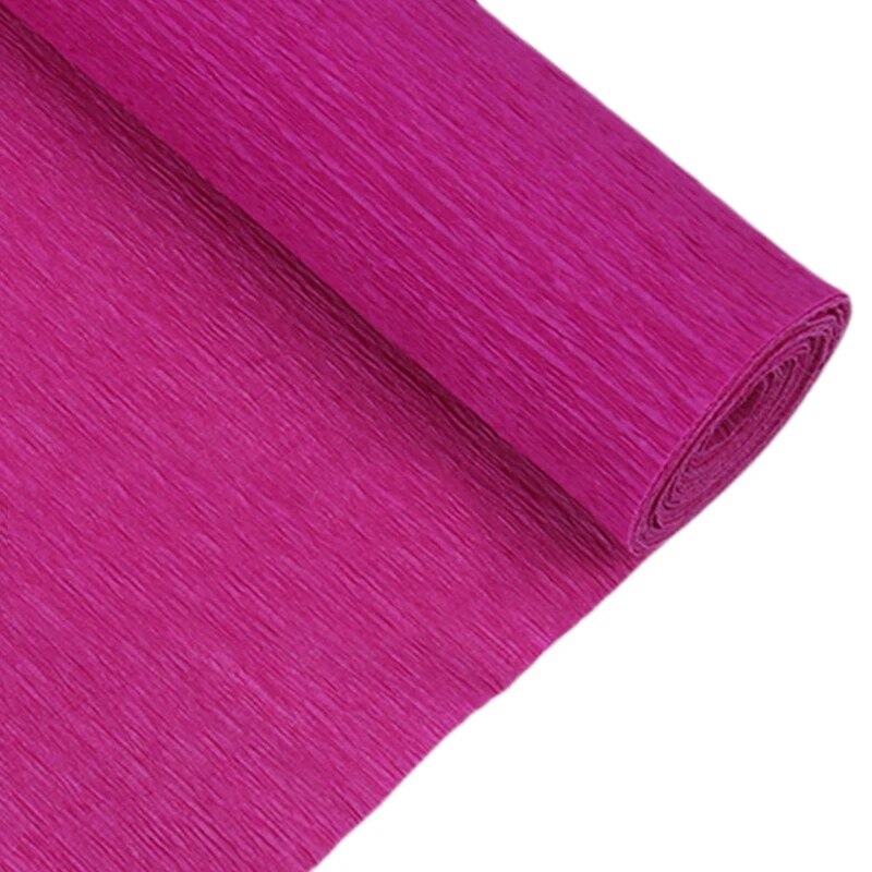 17 Colors 250x25cm Colored Crepe Paper Roll Origami Crinkled Crepe ...