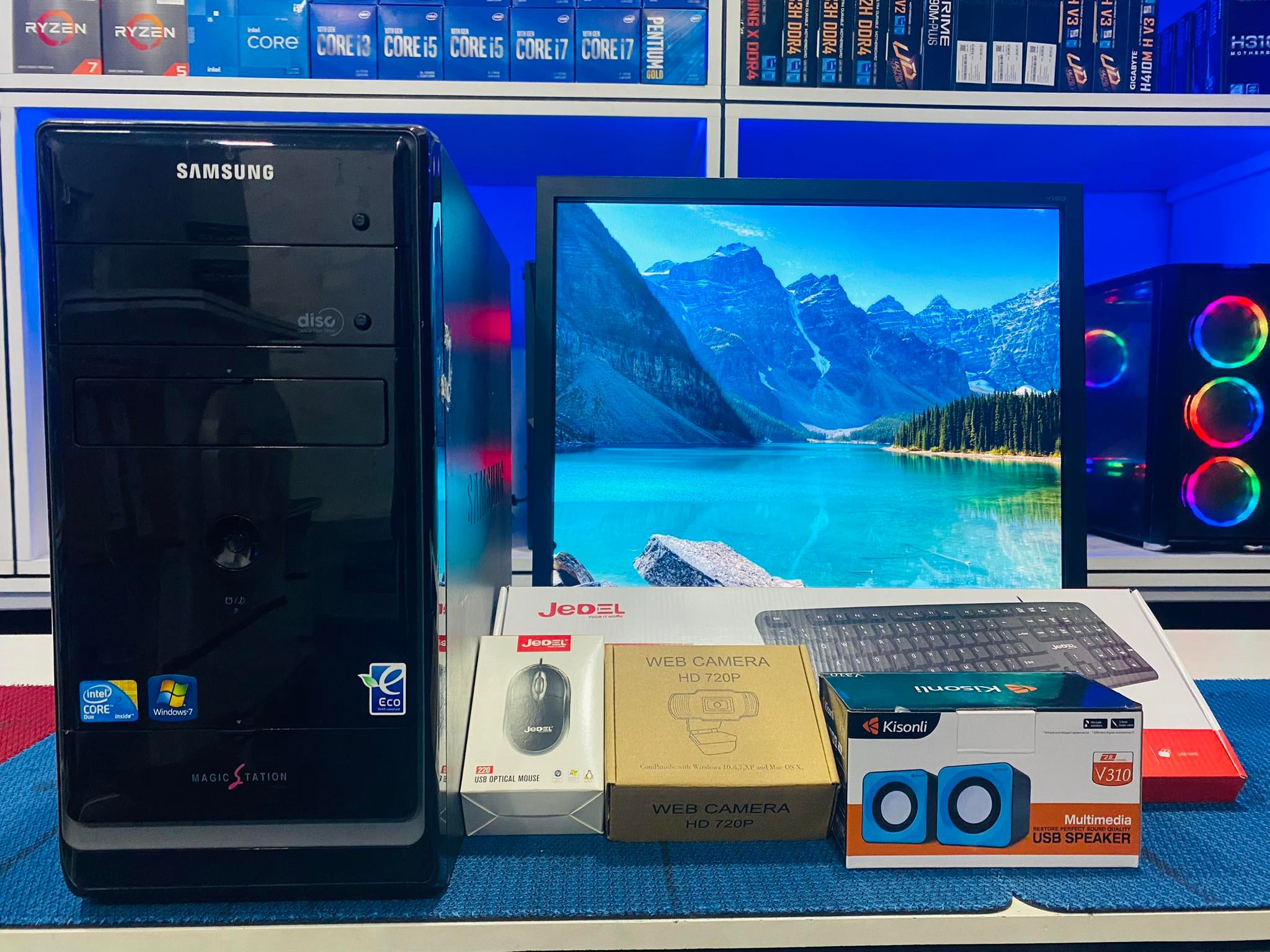 Intel core 2 duo pc - 17 inch lcd monitor | Daraz.lk