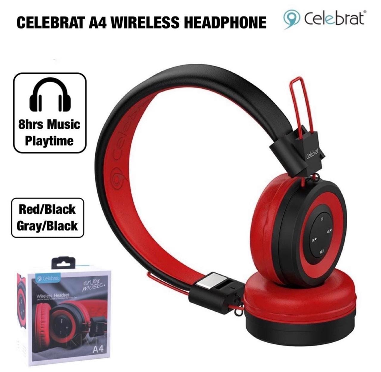 Celebrat A4 Wireless Headphone | Daraz.lk