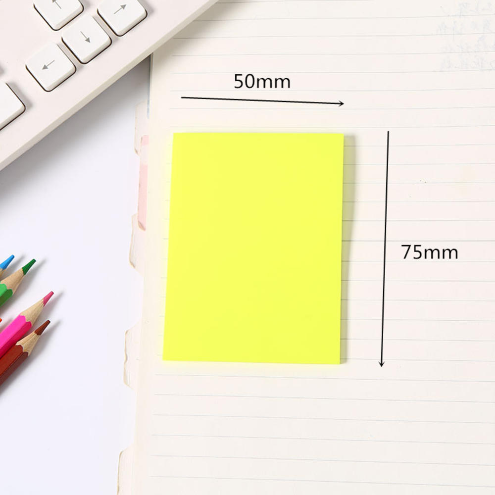 Waterproof Memo Pad Stationery Waterproof Memo Pad Sticky Note Clear ...
