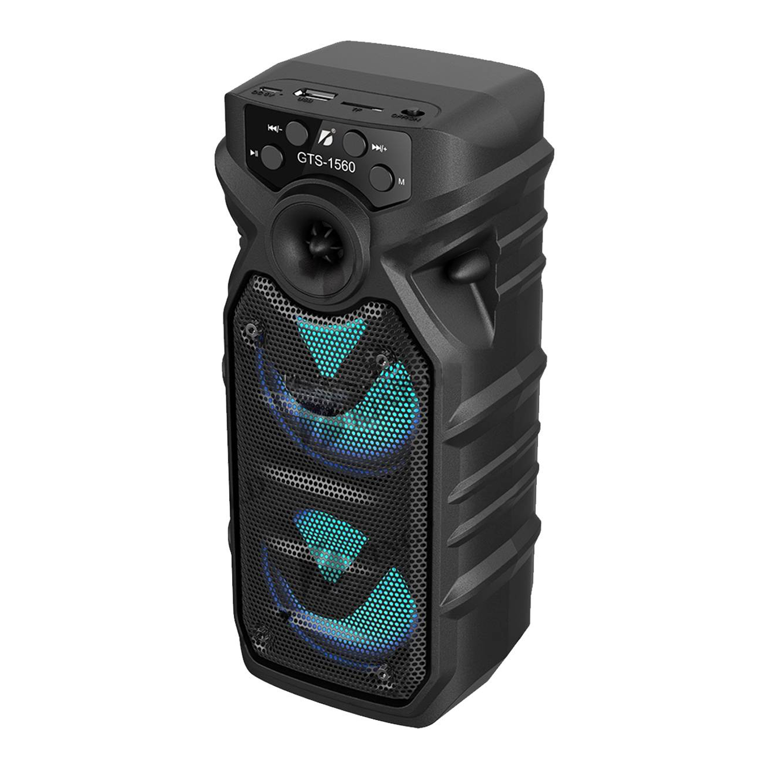 Dual GTS TWS Portable Wireless Bluetooth Speaker RGB with FM Radio | SD Card | USB BT Speaker ...