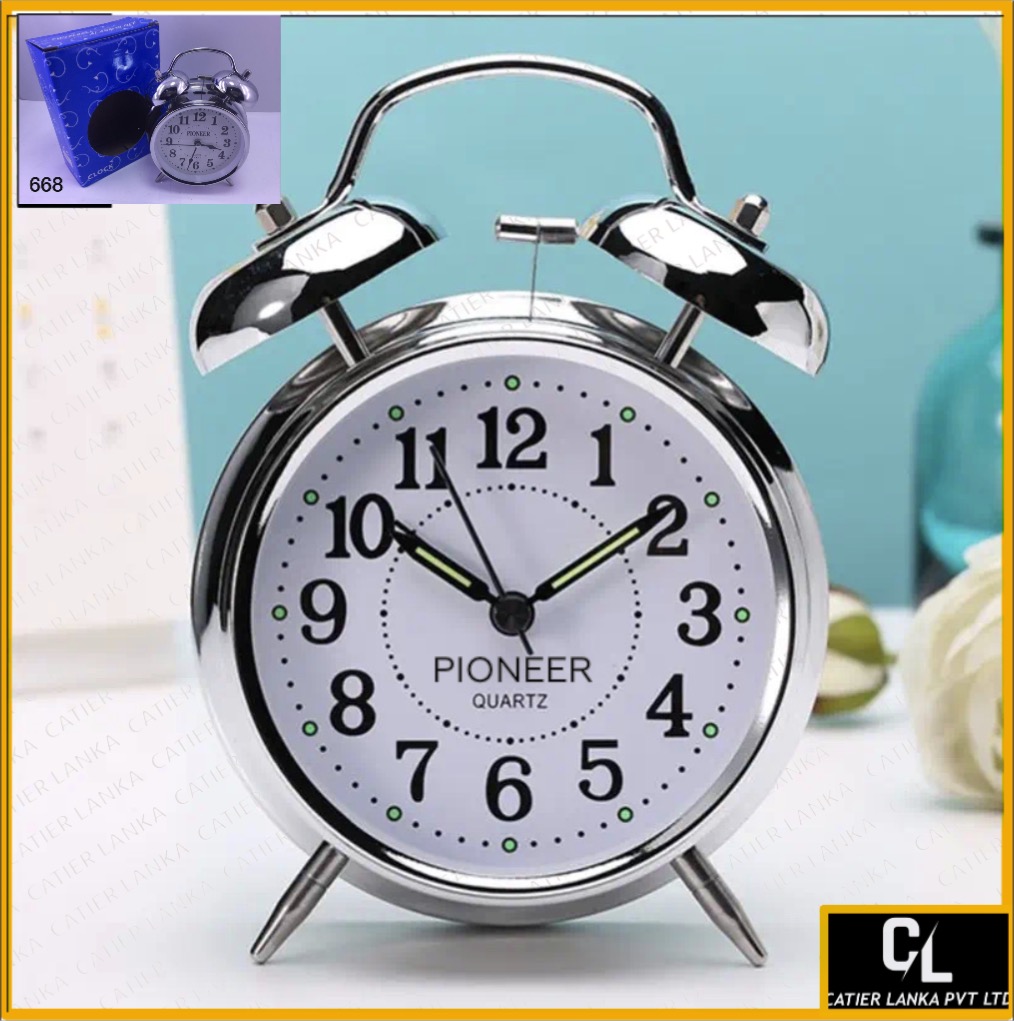 Alarm Clock Steel 668 | Daraz.lk