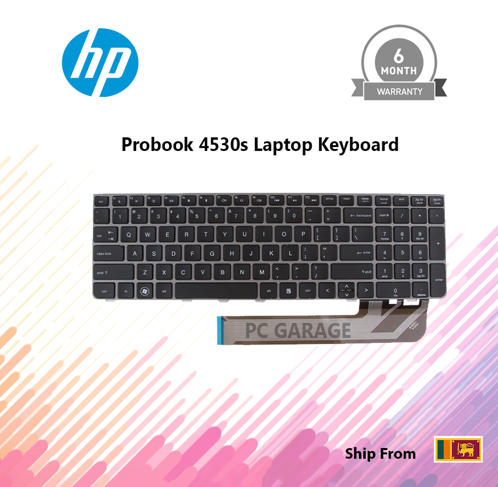Hp Probook 4530s Laptop Keyboard with Frame | Daraz.lk