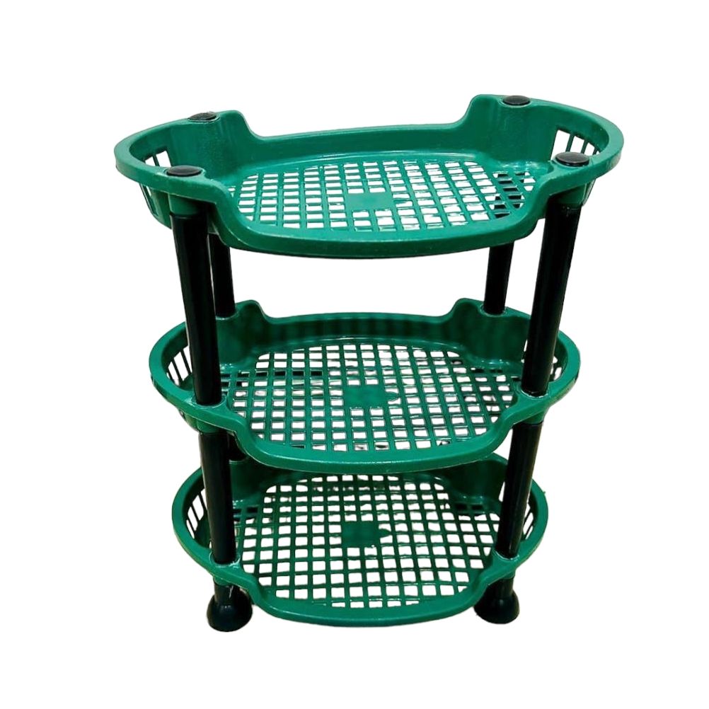 High Quality Premium Plastic small Rack 3 Layer Vegetable Rack Kitchen ...