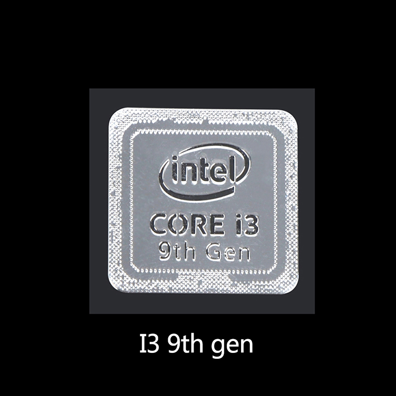 10th Generation Intel Core i9 i7 i5 i3 CPU Metal Sticker Laptop Logo ...